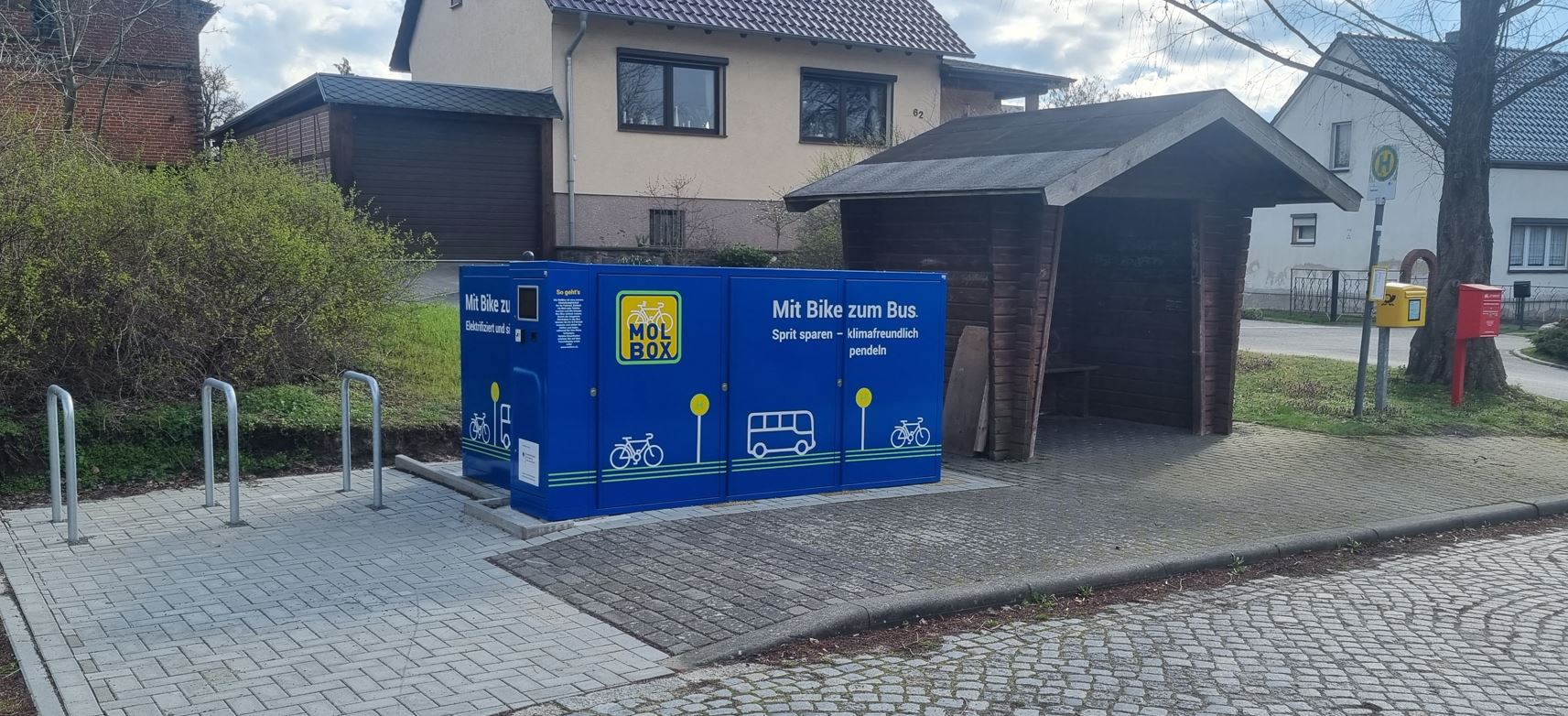 MolBox – Ihre Fahrradgarage fürs klimafreundliche Pendeln.