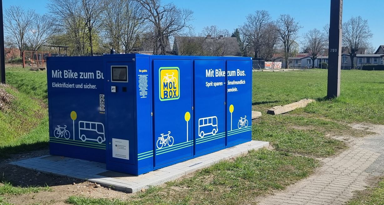 MolBox – Ihre Fahrradgarage fürs klimafreundliche Pendeln.
